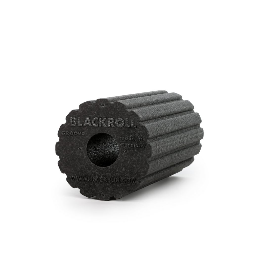 BLACKROLL® GROOVE STANDARD Foam Roller - Black (Medium) - Incline Health