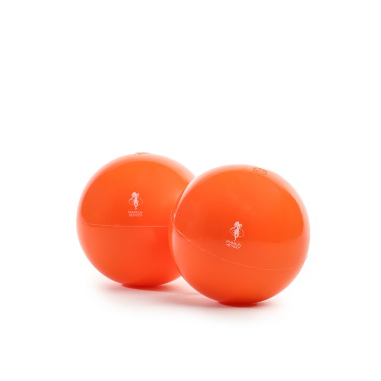 Franklin Smooth Orange Ball Set (Set of 2) - Incline Health