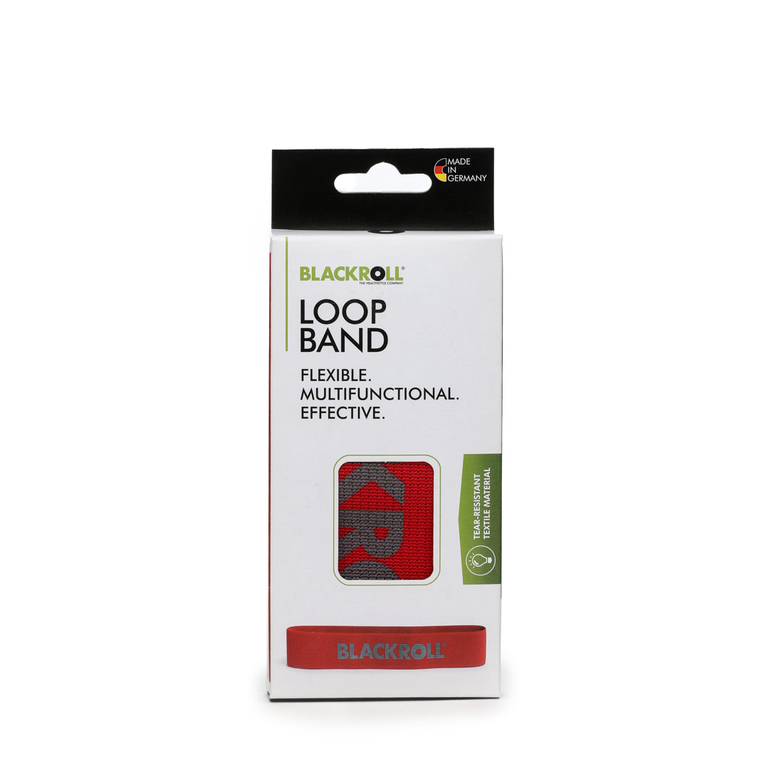 BLACKROLL® LOOP BAND – Fabric Resistance Band – Red - Incline Health